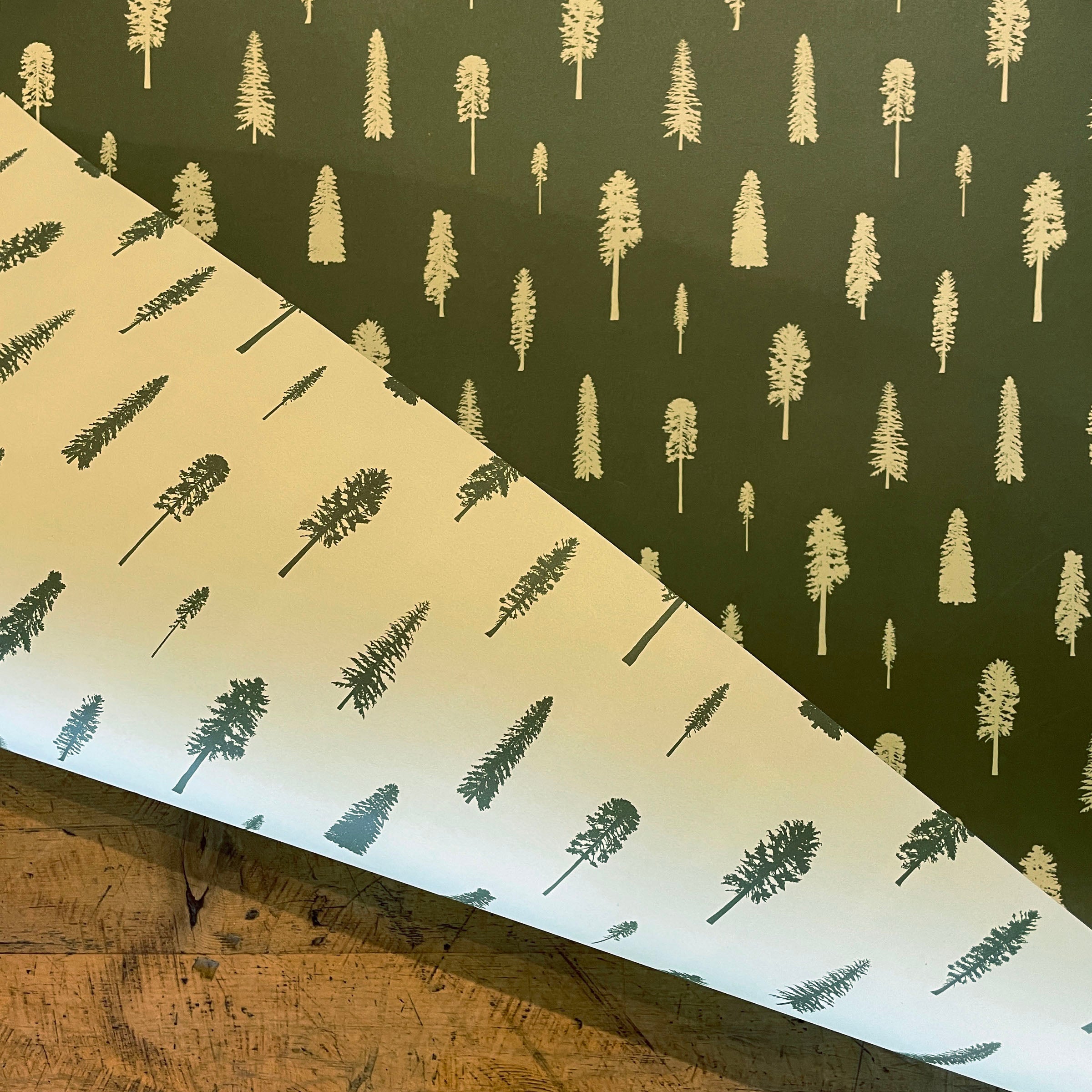 Conifers Wrapping Paper – Green Bird Press